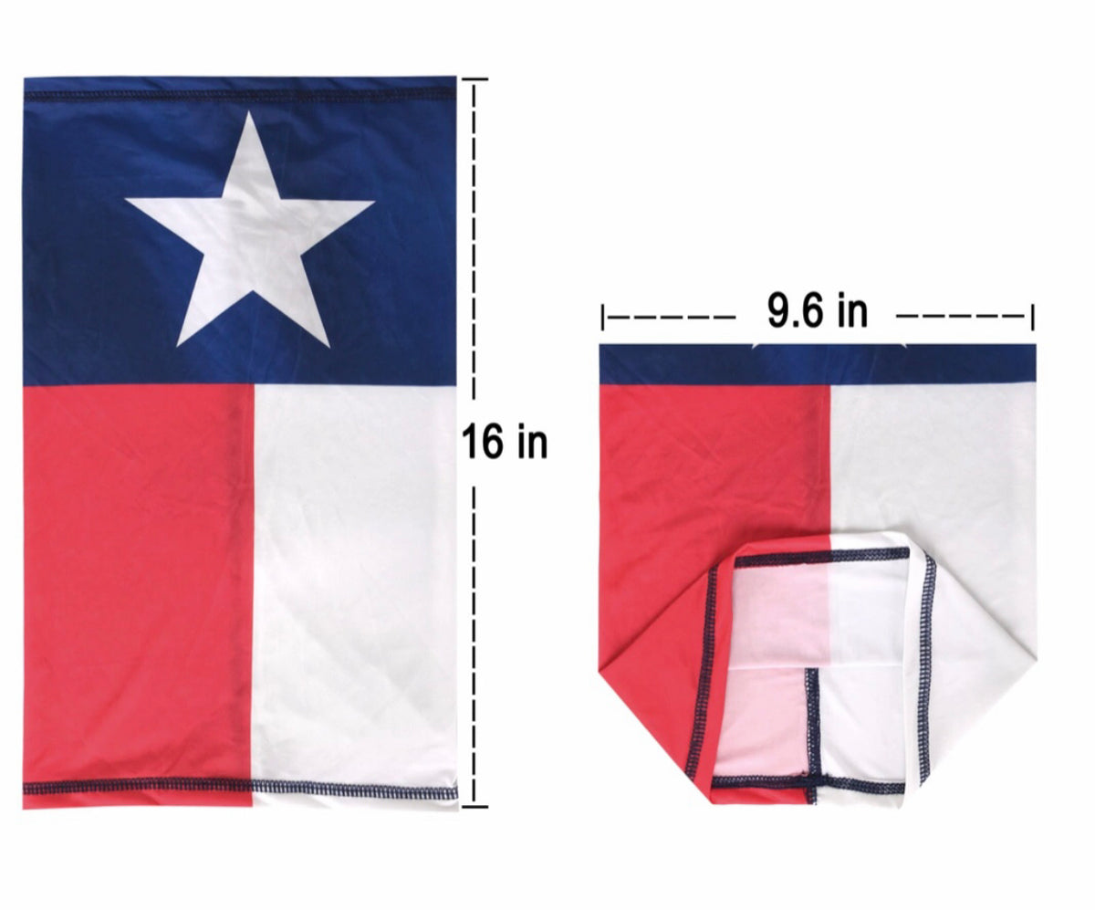 Texas Flag Print Neck Gaiter Face Mask – LavenderWarehouse